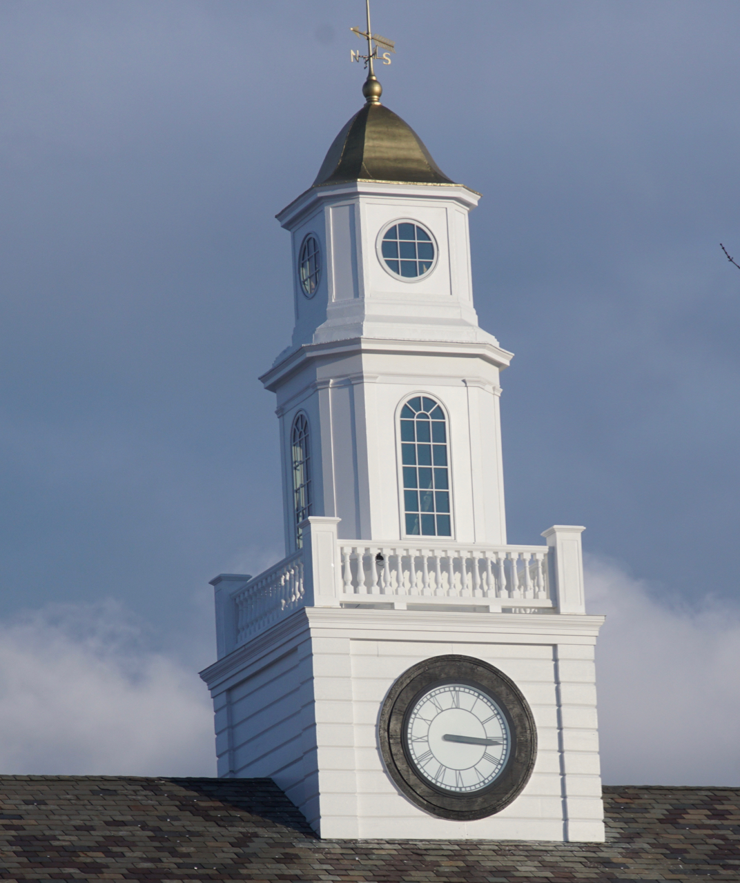 The Peru GazetteElementary School Clock Tower Complete | The Peru Gazette