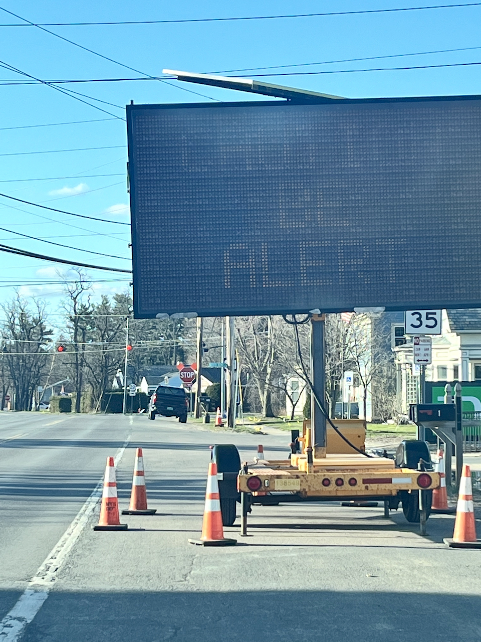 The Peru GazetteNYS surprised Peru drivers this morning | The Peru Gazette