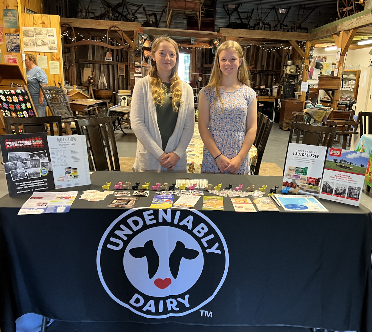 A young lady who loves dairy farming | The Peru Gazette