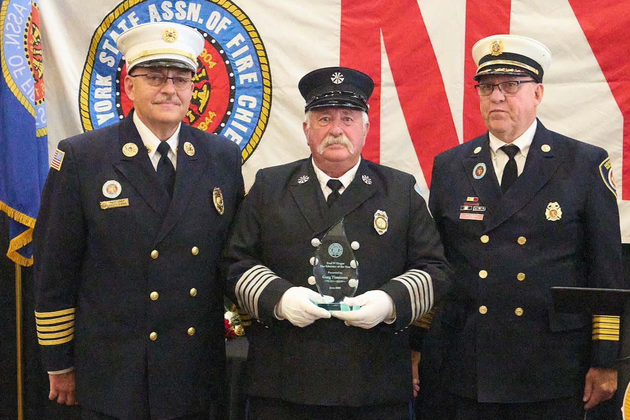 The Peru GazetteFire Chiefs Association honors Greg Timmons | The Peru ...